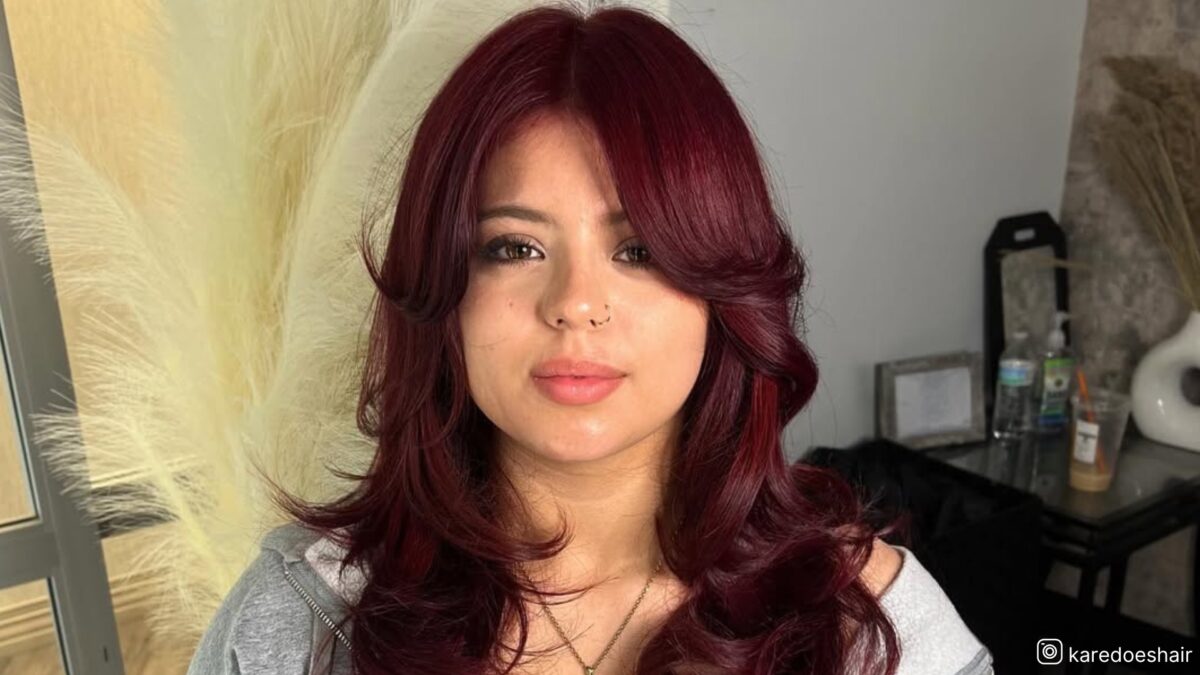Burgundy Wine Hair Color Ideas To Make A Statement In 2025