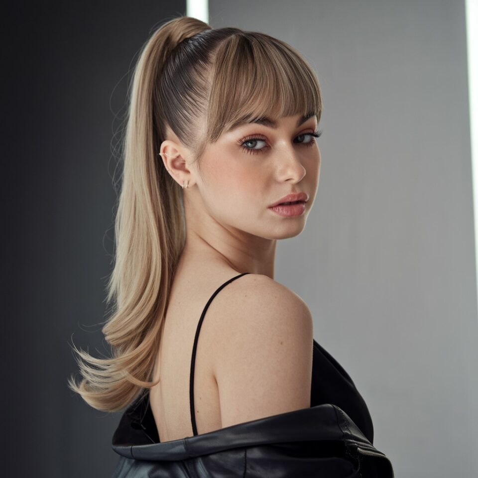 11 Ultimate Slick Back With Bangs Ideas For Setting New Trends