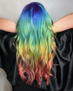 12 Multicolor Hair Ideas For Different And Unique Look