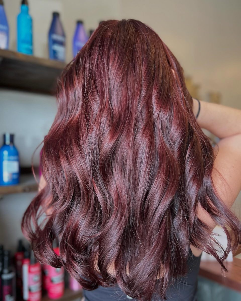 Cherry Cola Red Is The Luxe Hair Color You'll Be Into This Season