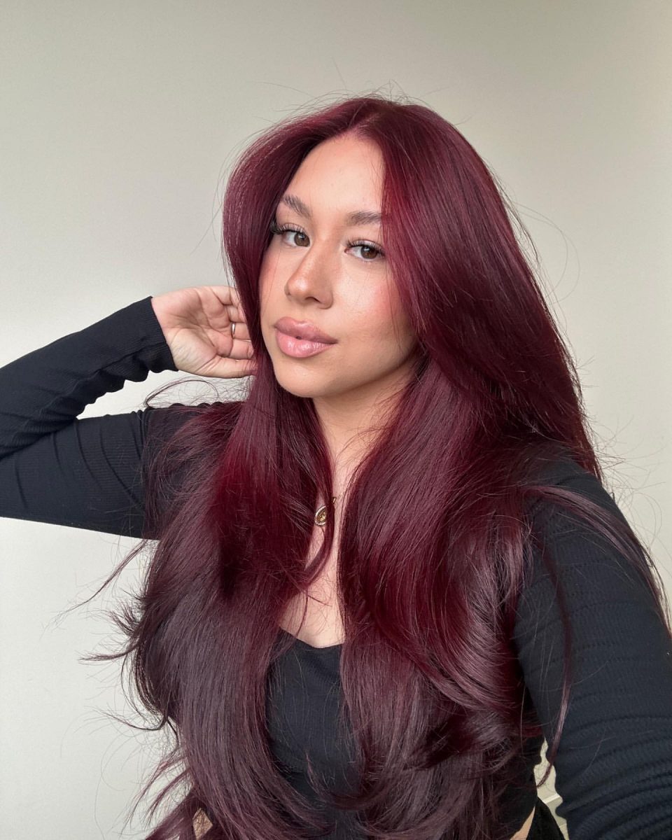 19 Dark Burgundy Hair Looks That Exude Dark Feminine Energy