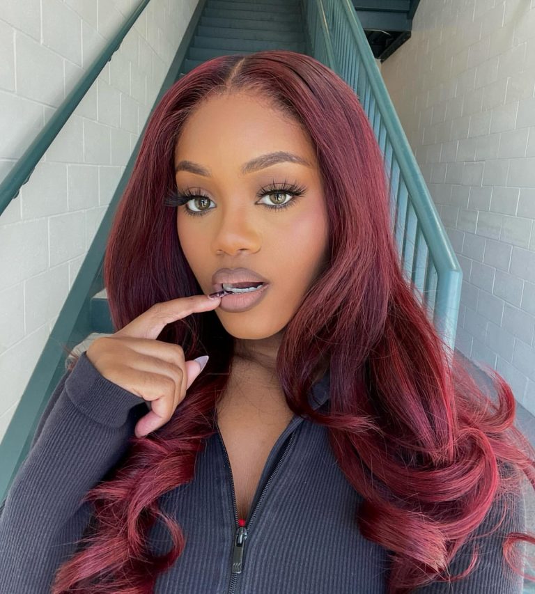 Deep Cherry Red Hair Is The Sultriest Femme Fatale-Coded Shade