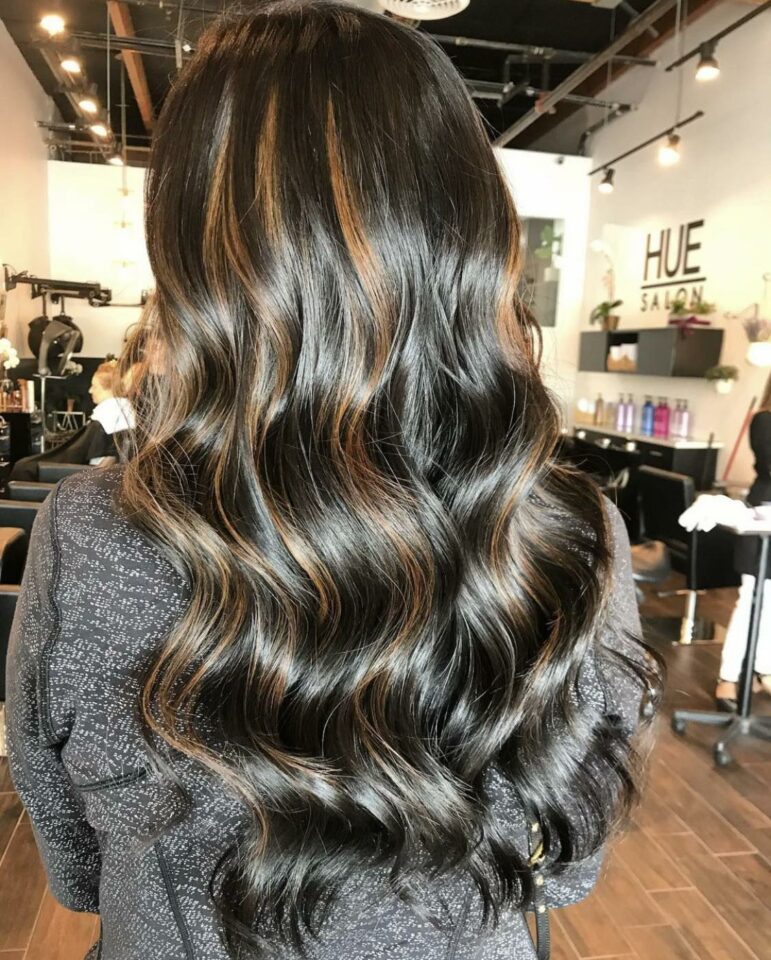 11 mechas de chocolate para el pelo oscuro que satisfarán tus antojos ...