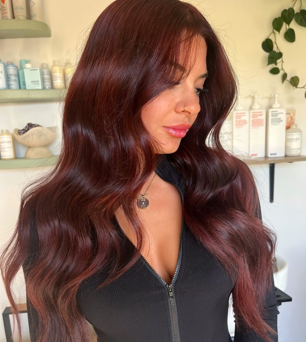 Cherry Cola Red Is The Luxe Hair Color You'll Be Into This Season