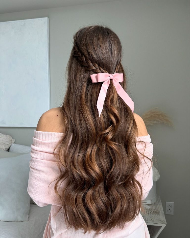 Half Up Half Down Bridesmaid Hair For Every Dress And Wedding Style