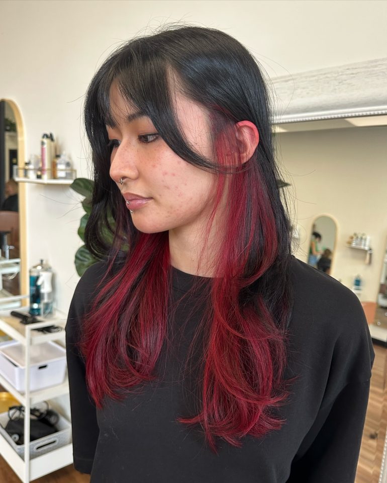 Wine Red Hair Is TikTok's Favorite Fall Trend