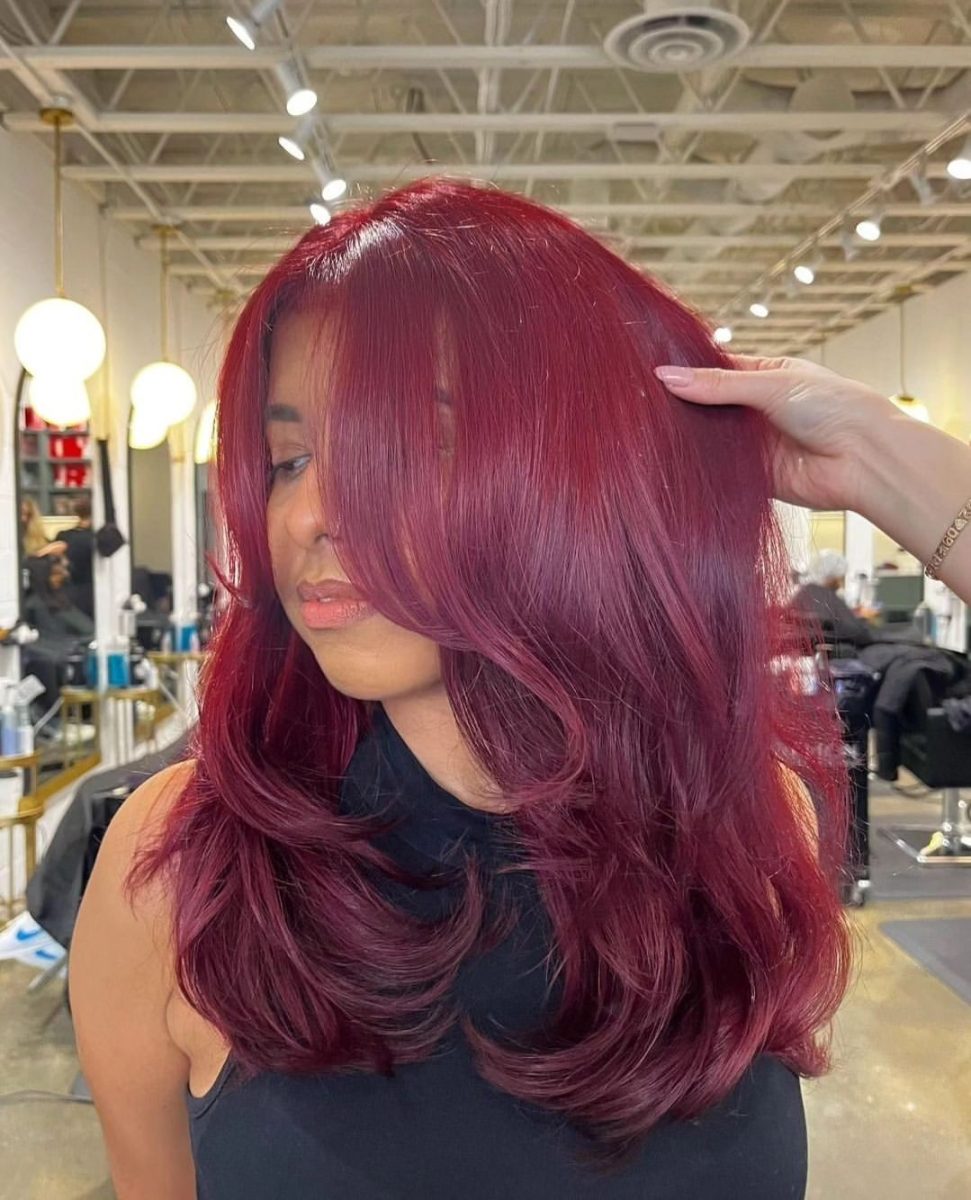 Wine Red Hair Is TikTok's Favorite Fall Trend