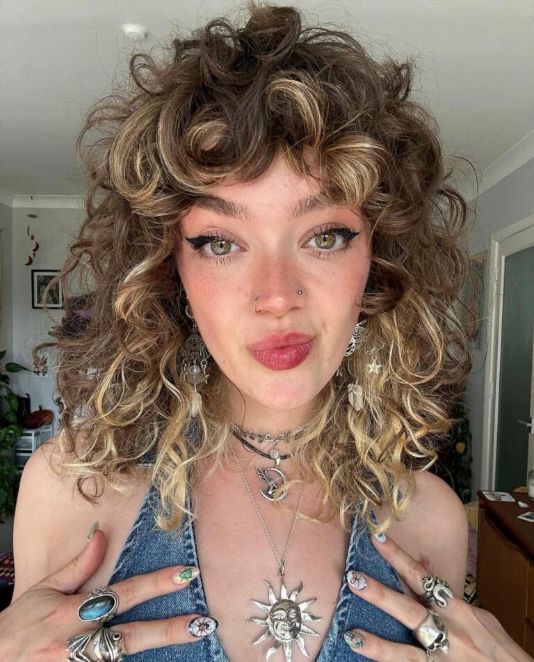 10 Curly Hair Mullet Ideas For An Iconic, Unconventional Look