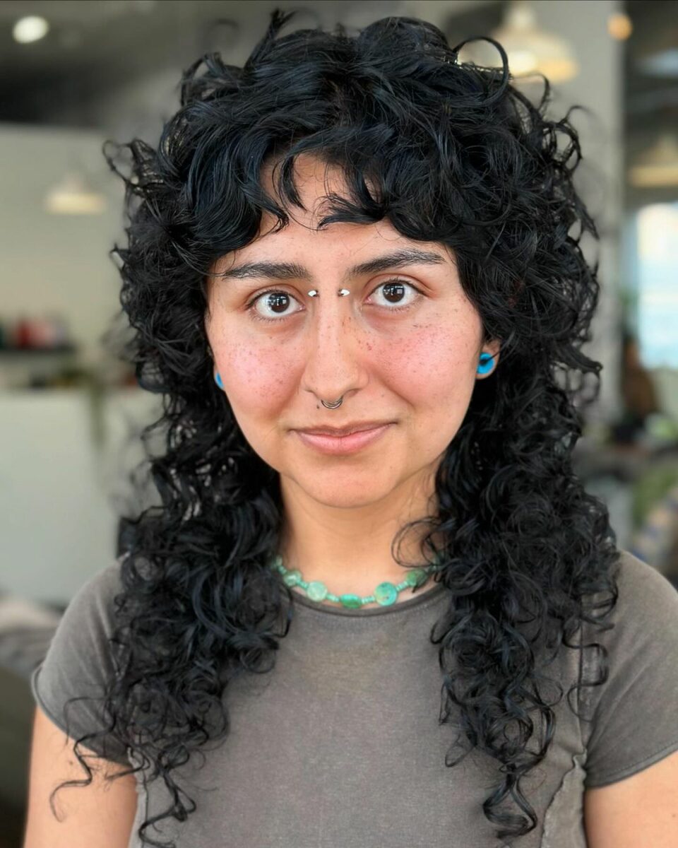 12 Curly Shag Haircuts To Make A Statement