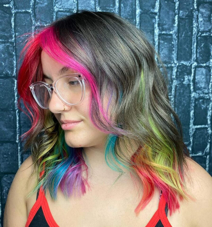 12 Multicolor Hair Ideas For Different And Unique Look