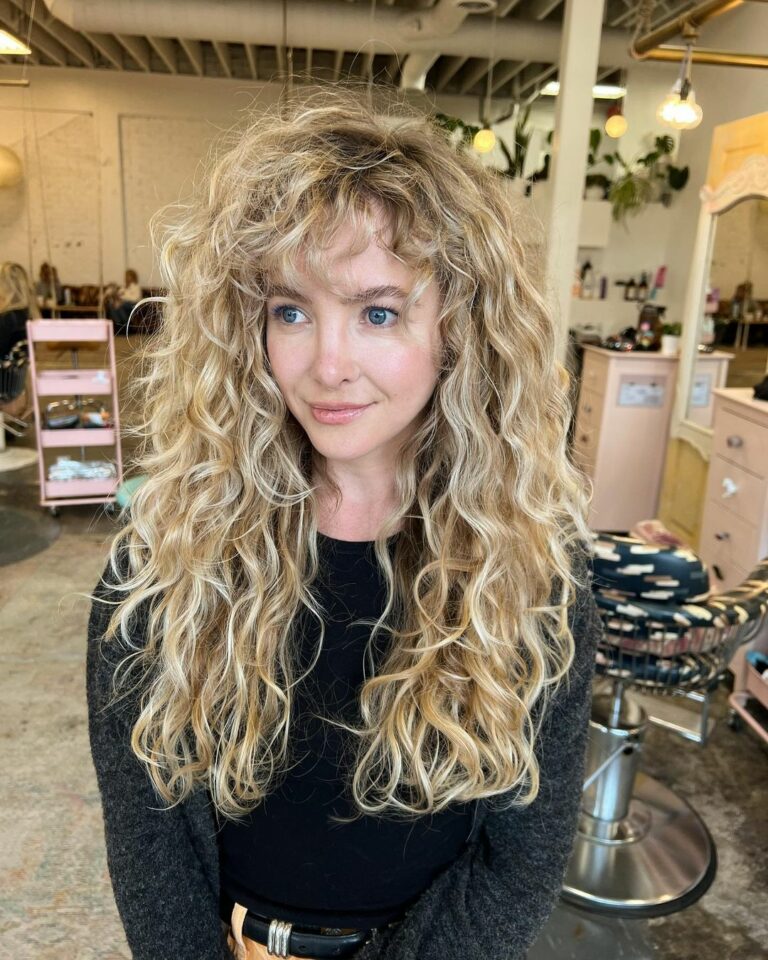Spirals Of Sunshine: The Ultimate Curly Blonde Hair Inspiration