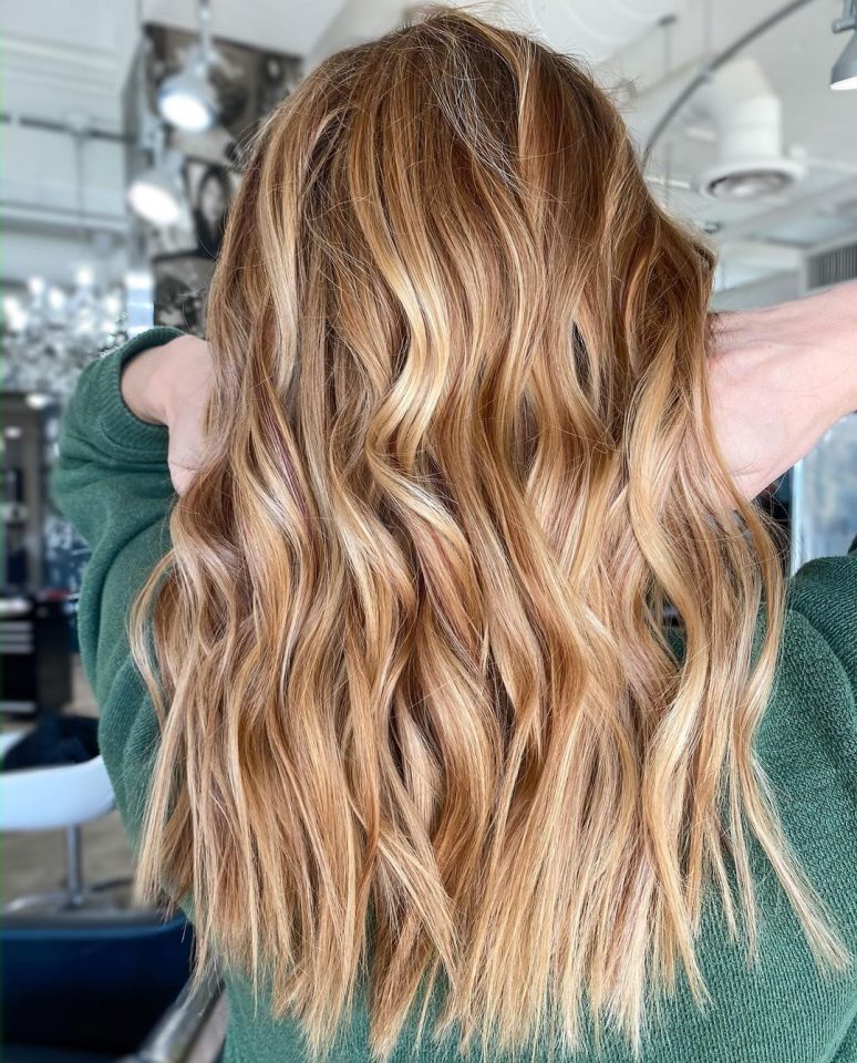 Rinfrescate il vostro look con queste 18 idee per capelli biondo ambra ...