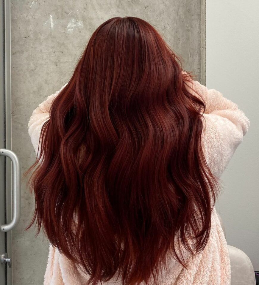 Fiery Red Velvet Hair Is A Trend You Shouldn’t Miss This Fall