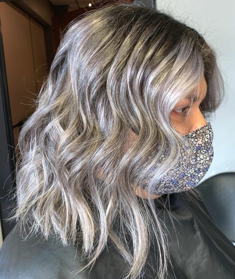 Top 10 Silver Balayage Ideas For Mature Women