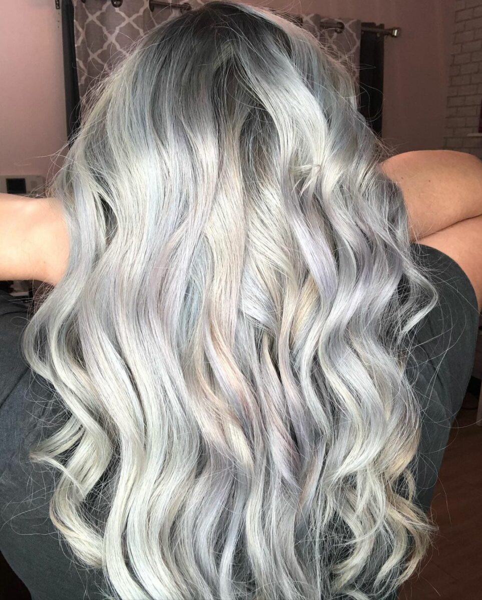 Top 10 Silver Balayage Ideas For Mature Women