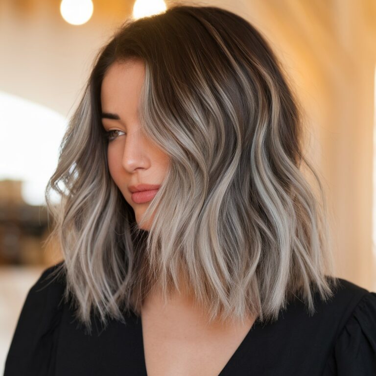 10 impresionantes looks rubio ceniza balayage para un estilo chic sin ...