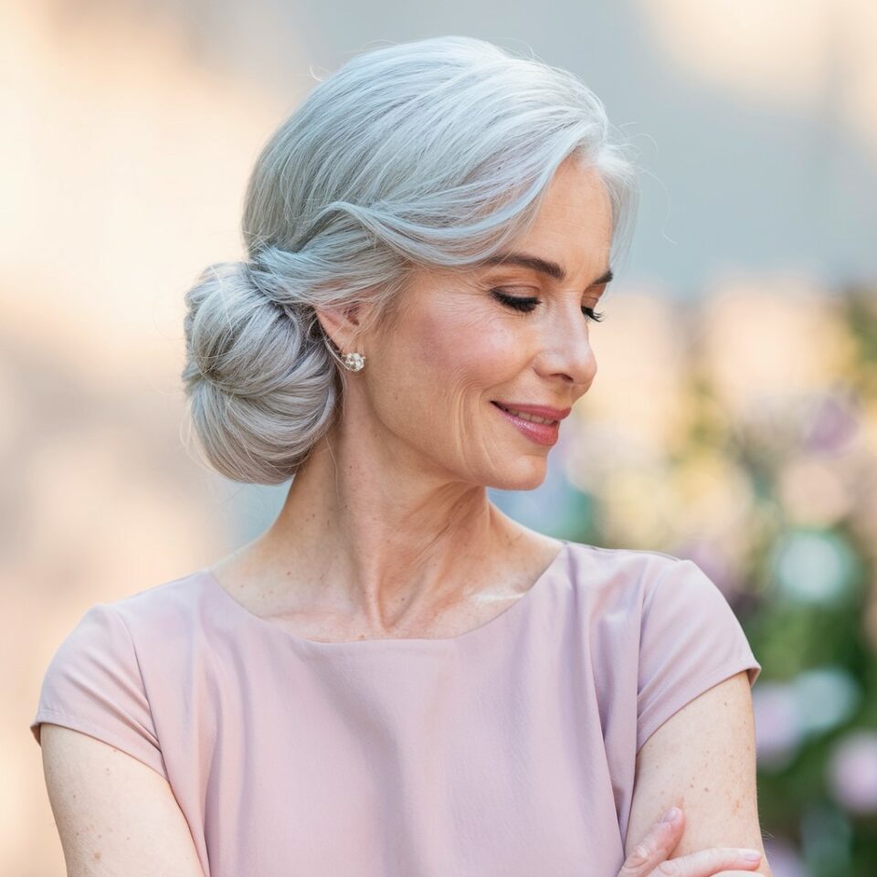 10 Stunning Updos For Women Over 50 That Never Go Out Of Style