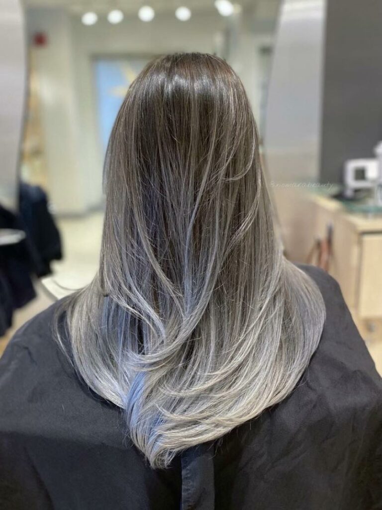 Grey Ombre Is The Coolest Way To Go Silver, And These 16 Looks Nail It