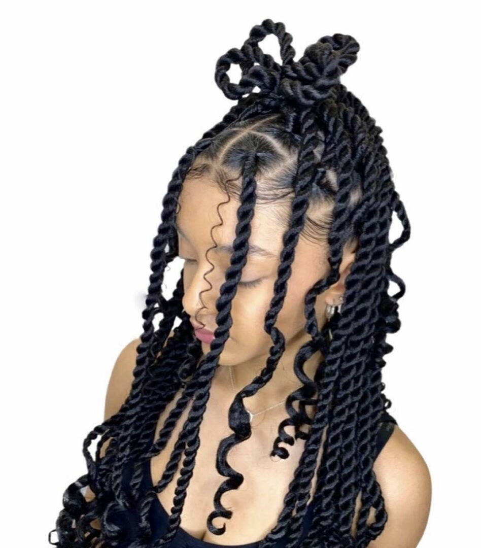 13 Stunning Twist Braid Styles You Need To Try In 2025