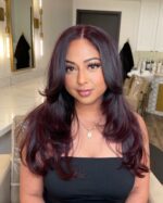 10 Dark Cherry Hair Color Ideas To Try This Season
