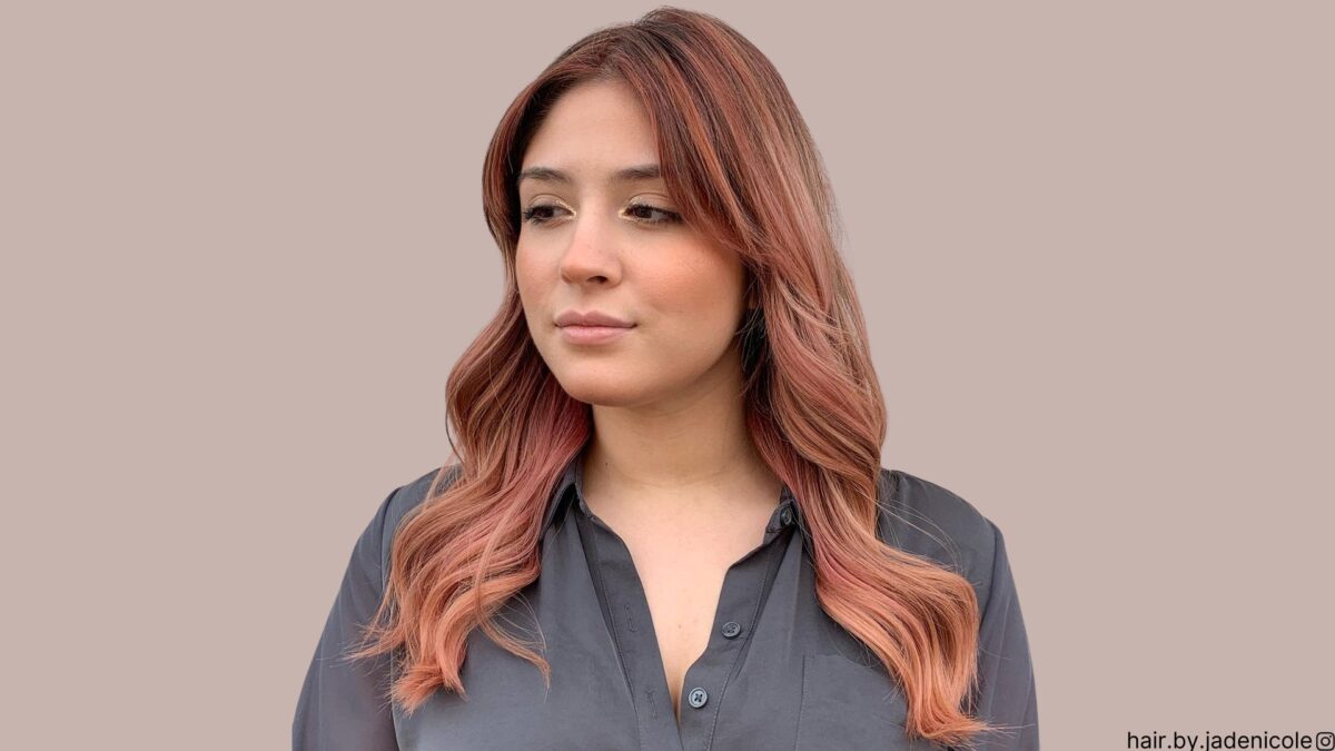 10 Beautiful Rose Gold Highlights For A Dreamy Color This Winter