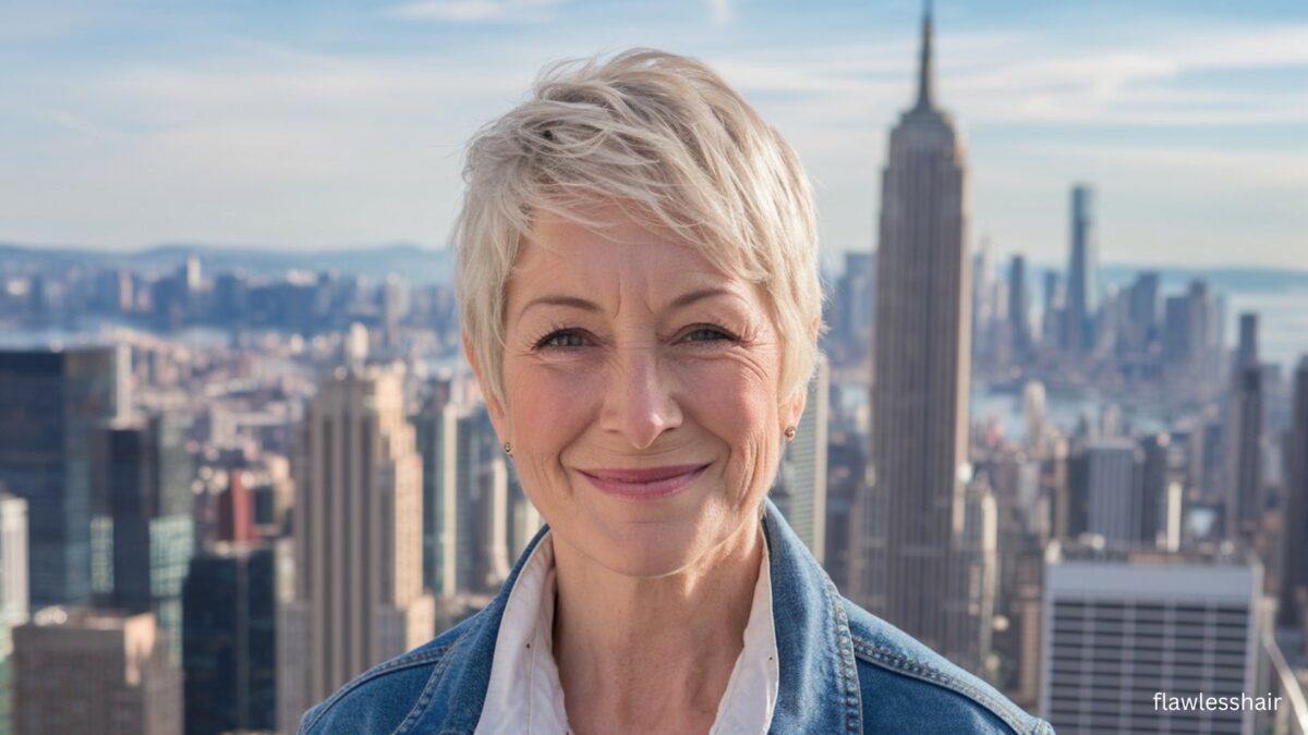 11 Classy And Simple Pixie Haircuts For Women Over 60 With Fine Hair