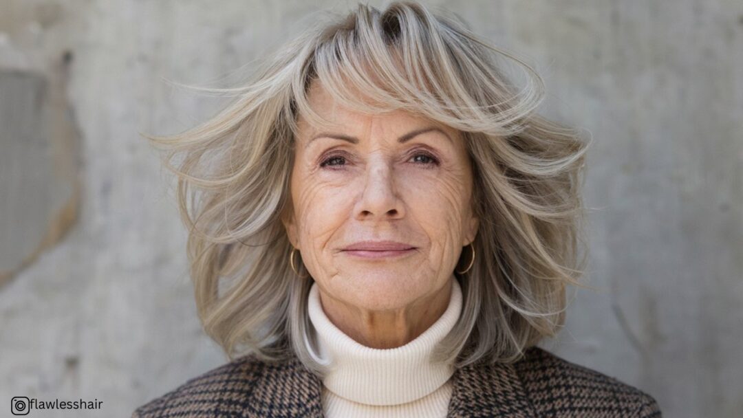 16 Timeless Haircuts For Women Over 60 With Thick Hair