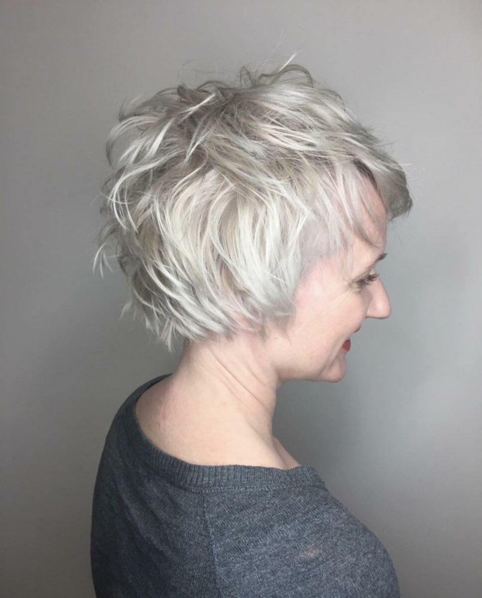 Layered Long Pixie Cuts Are A Go-To Style For Making A Statement