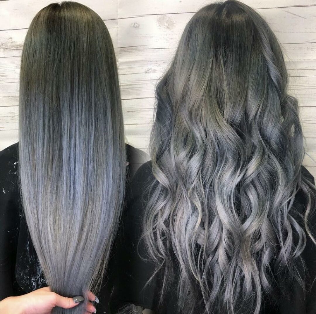 Grey Ombre Is The Coolest Way To Go Silver, And These 16 Looks Nail It