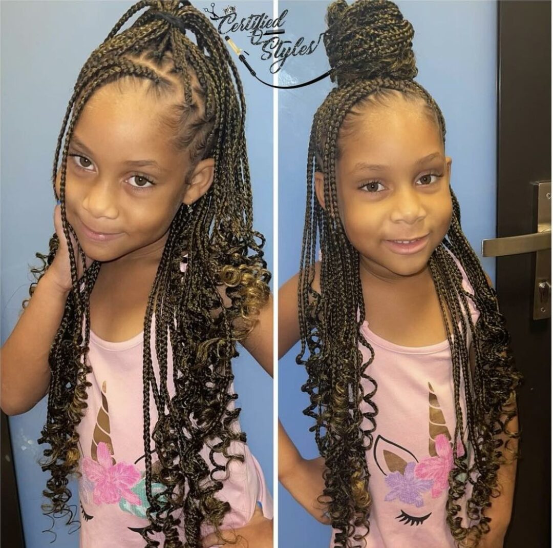 10 Cute Box Braids For Kids Hairstyles That Will Make Every Day A Good ...
