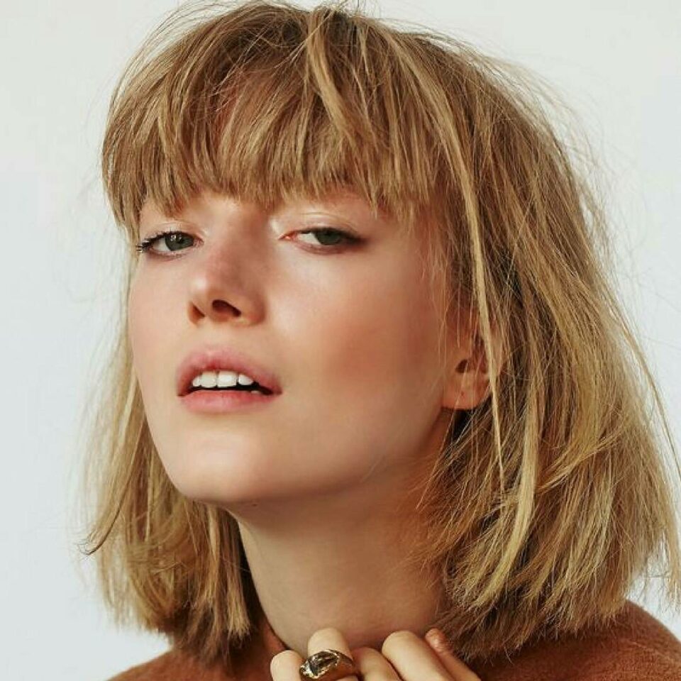 13 Flattering Choppy Lob Ideas For Your Next Big Cut