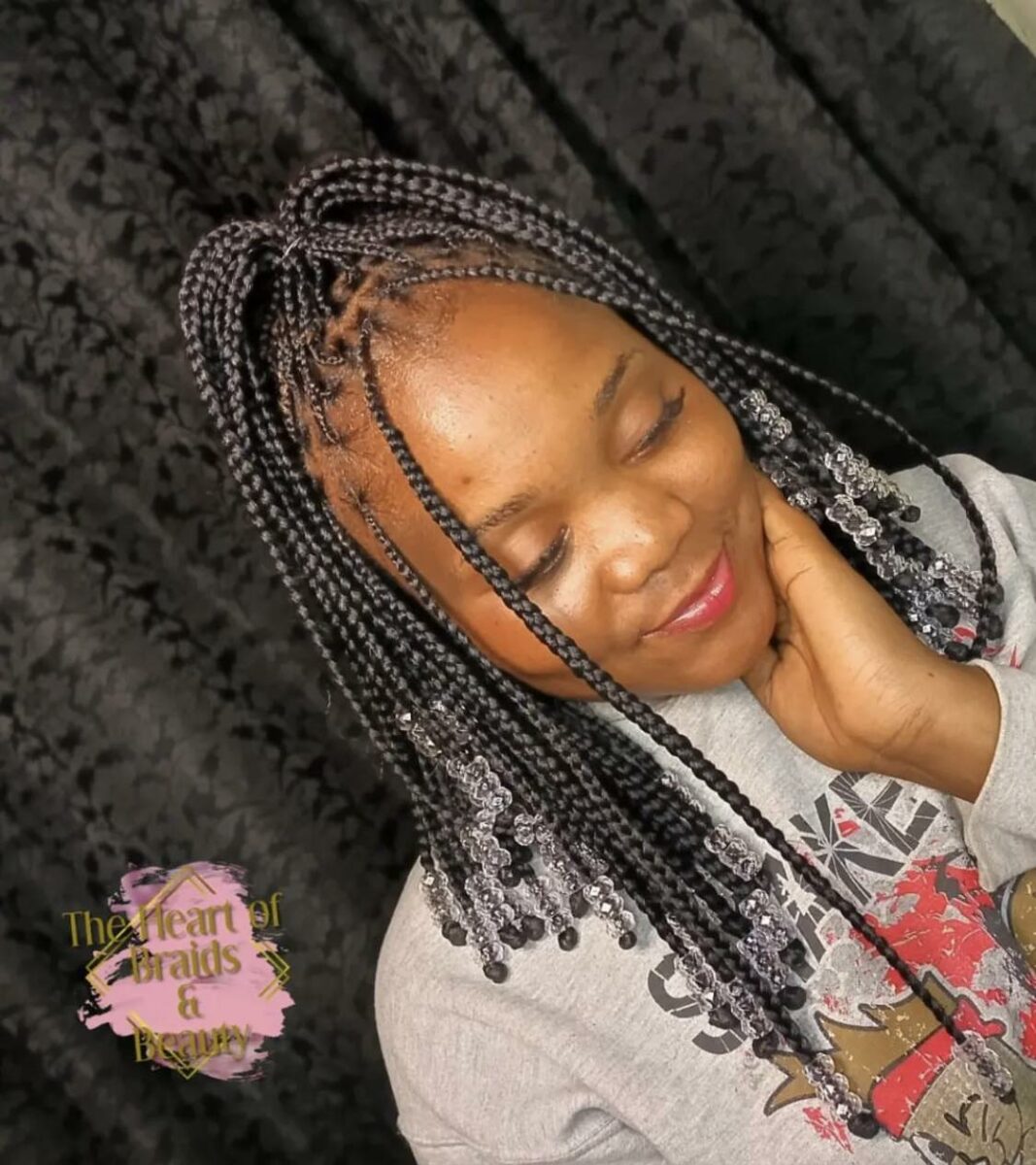 12 Ideas For Small Knotless Braids You'll Love