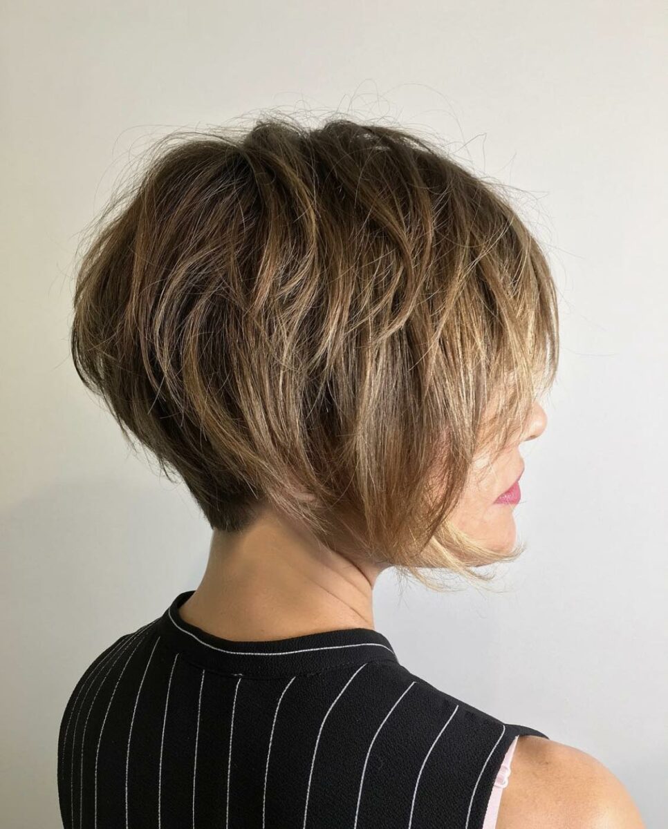 Layered Long Pixie Cuts Are A Go-To Style For Making A Statement