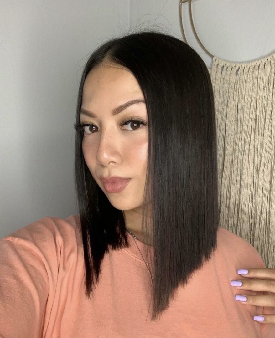 Elevate Your Look With Long Graduated Bob That's Effortlessly Stylish