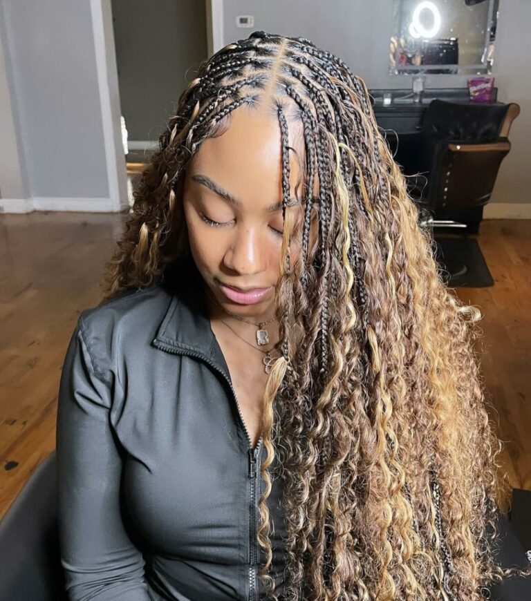 12 Ideas For Small Knotless Braids You'll Love