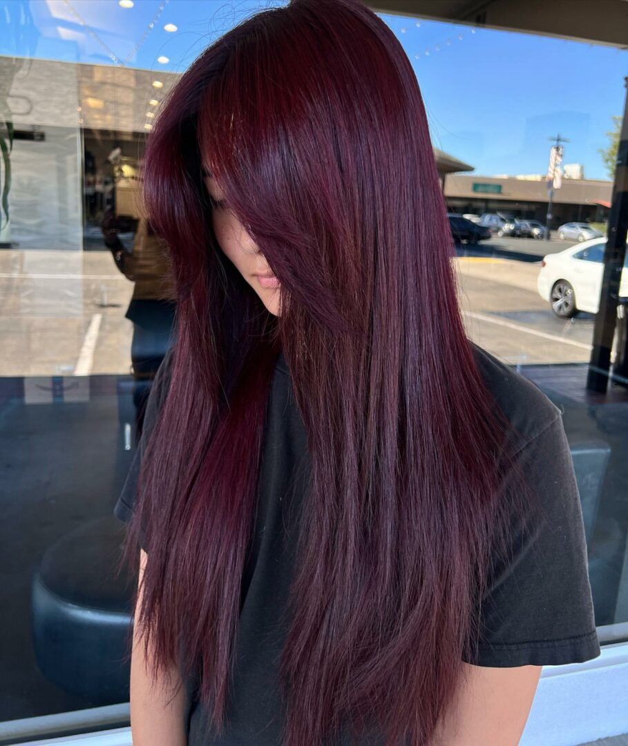 10 Dark Cherry Hair Color Ideas To Try This Season