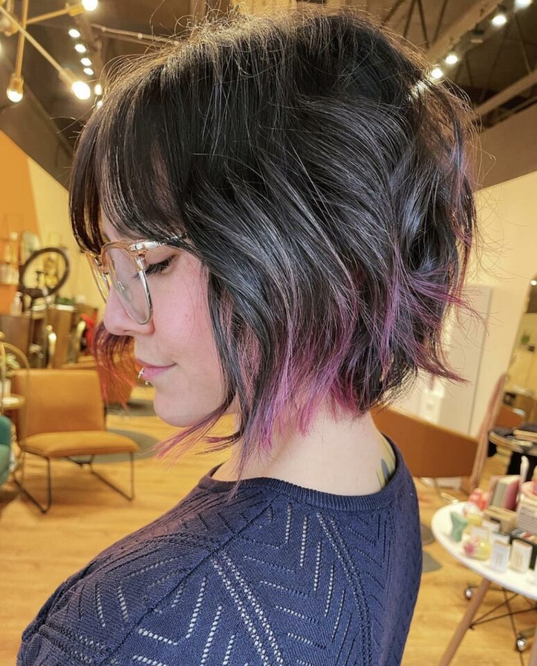 12 Hair Color Ideas For Choppy Inverted Bob That Will Shake Up Your Style