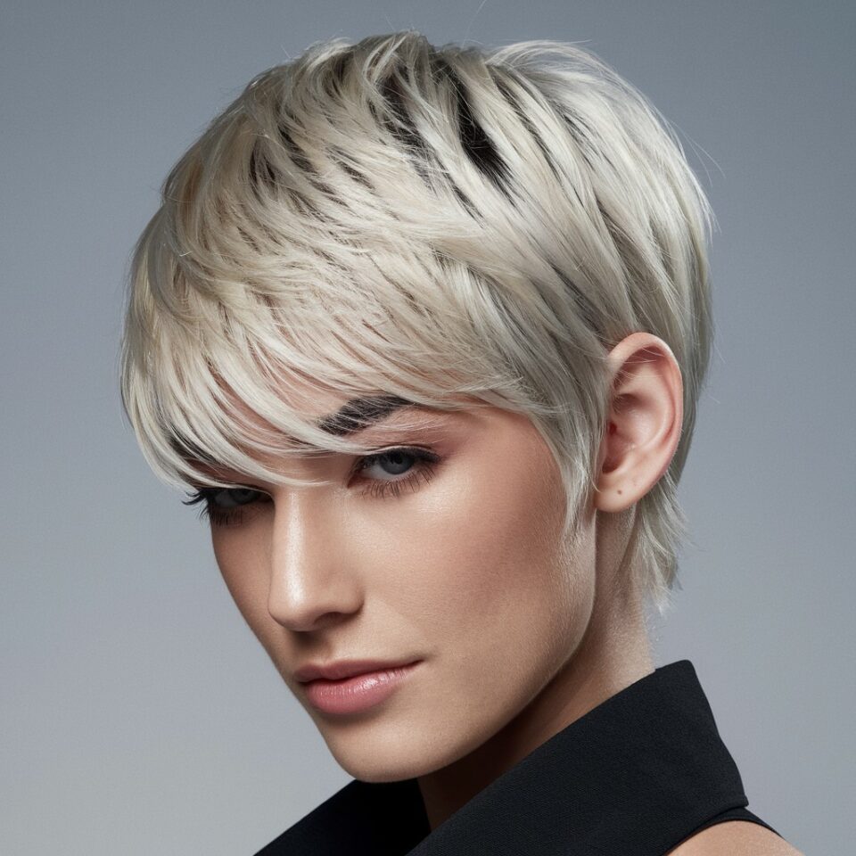 12 Bold Styles To Elevate Your Look With A Pixie Cut With Highlights