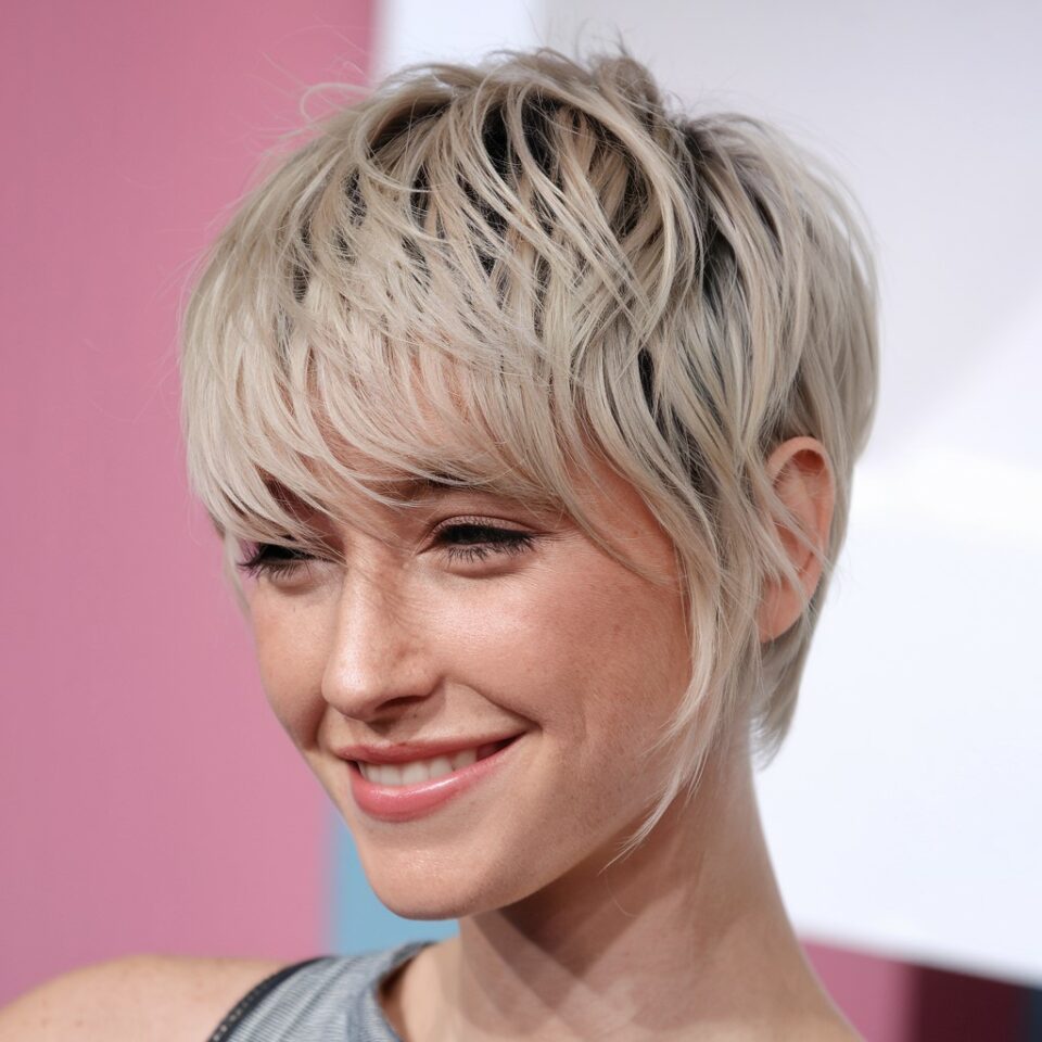 Layered Long Pixie Cuts Are A Go-To Style For Making A Statement