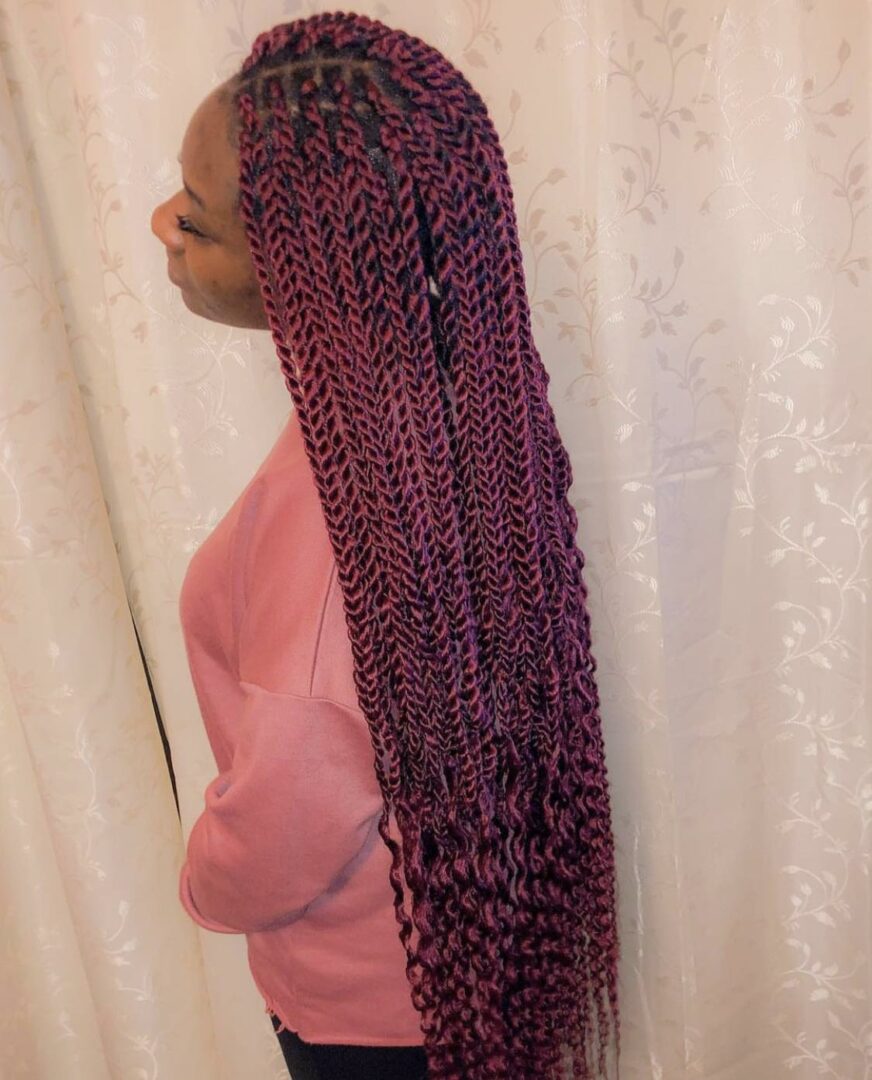 13 Stunning Twist Braid Styles You Need To Try In 2025