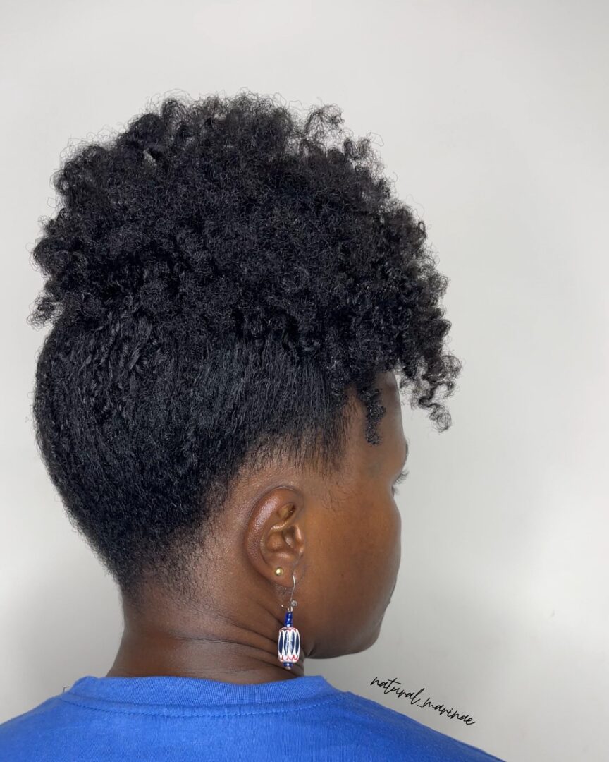 10 Cute And Easy Short Afro Hairstyles For 4C Hair