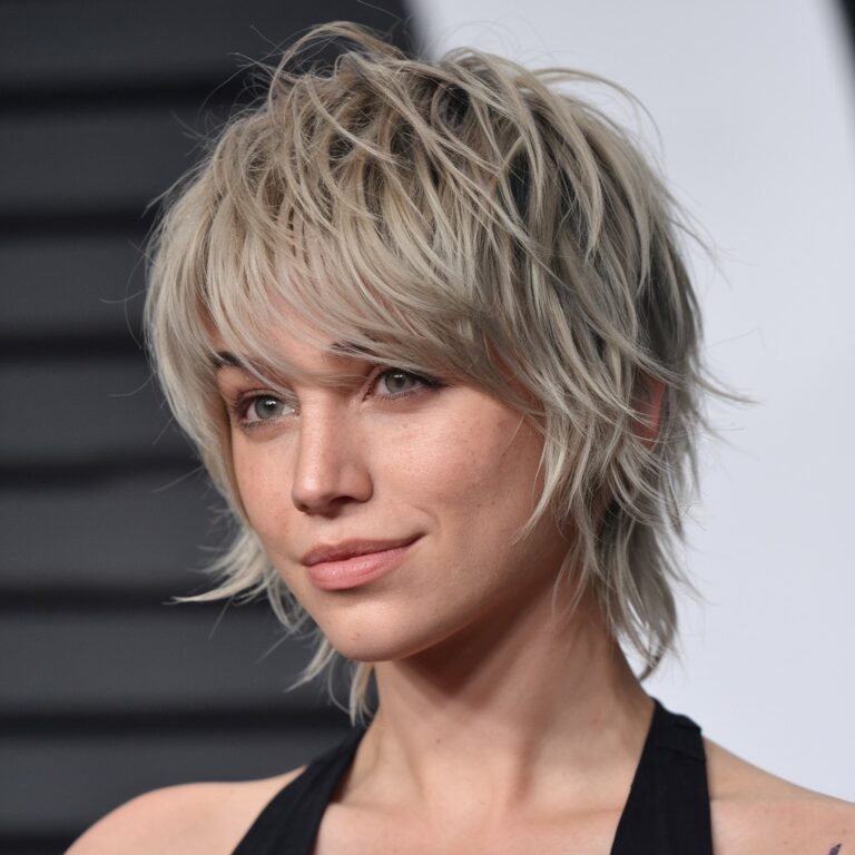 Layered Long Pixie Cuts Are A Go-To Style For Making A Statement