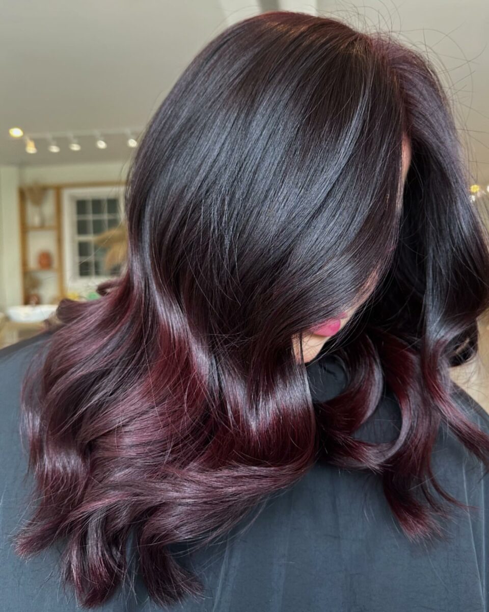 10 Dark Cherry Hair Color Ideas To Try This Season