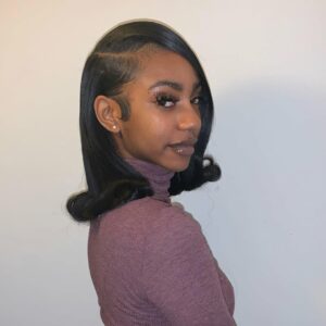 10 Fabulous Super Deep Side Part Hair Ideas You Should Save