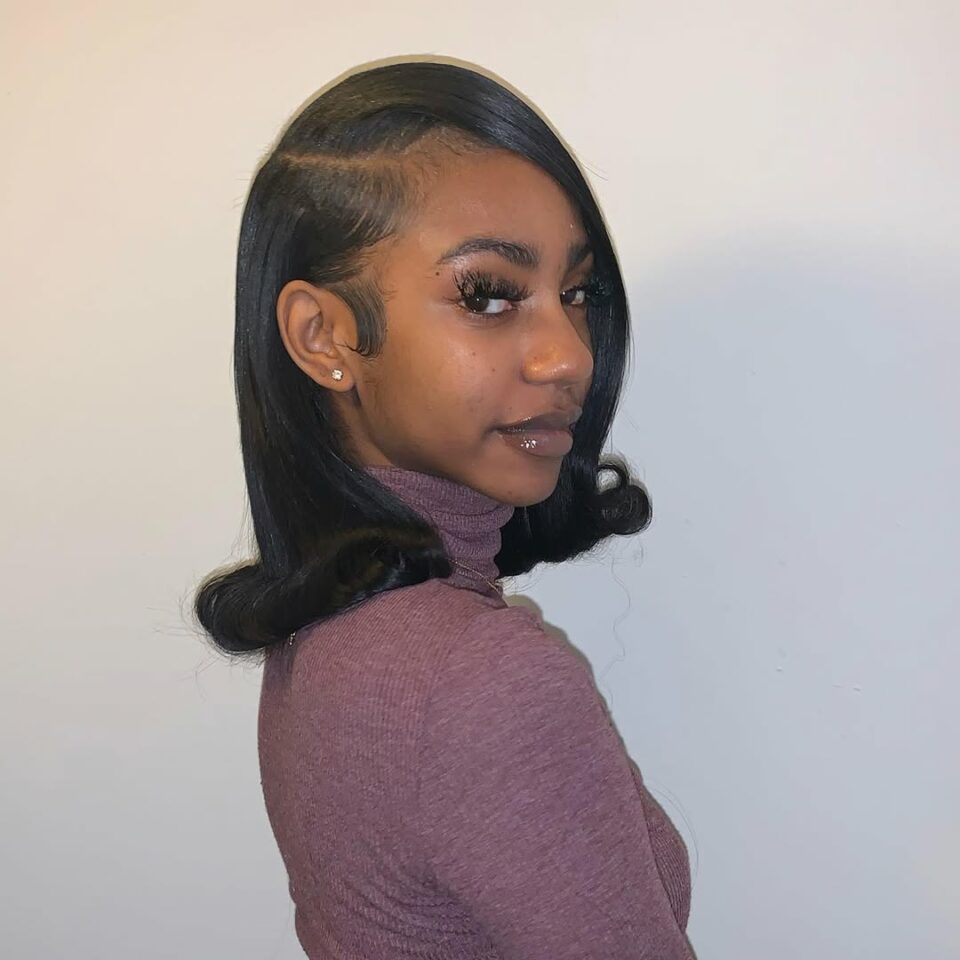 10 Fabulous Super Deep Side Part Hair Ideas You Should Save
