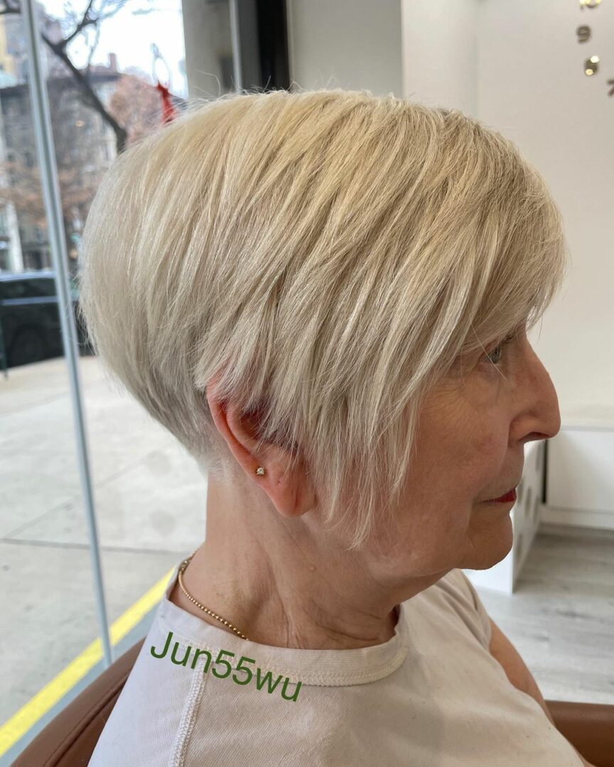 11 Rejuvenating And Chic Asymmetrical Haircuts For Women Over 60