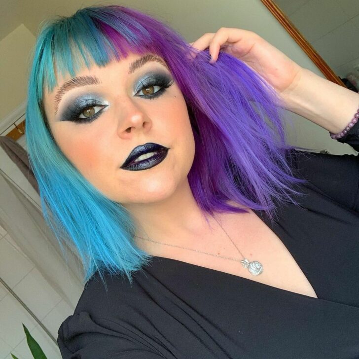 10 Mesmerizing Blue And Purple Hair Ideas That Will Have You Hooked