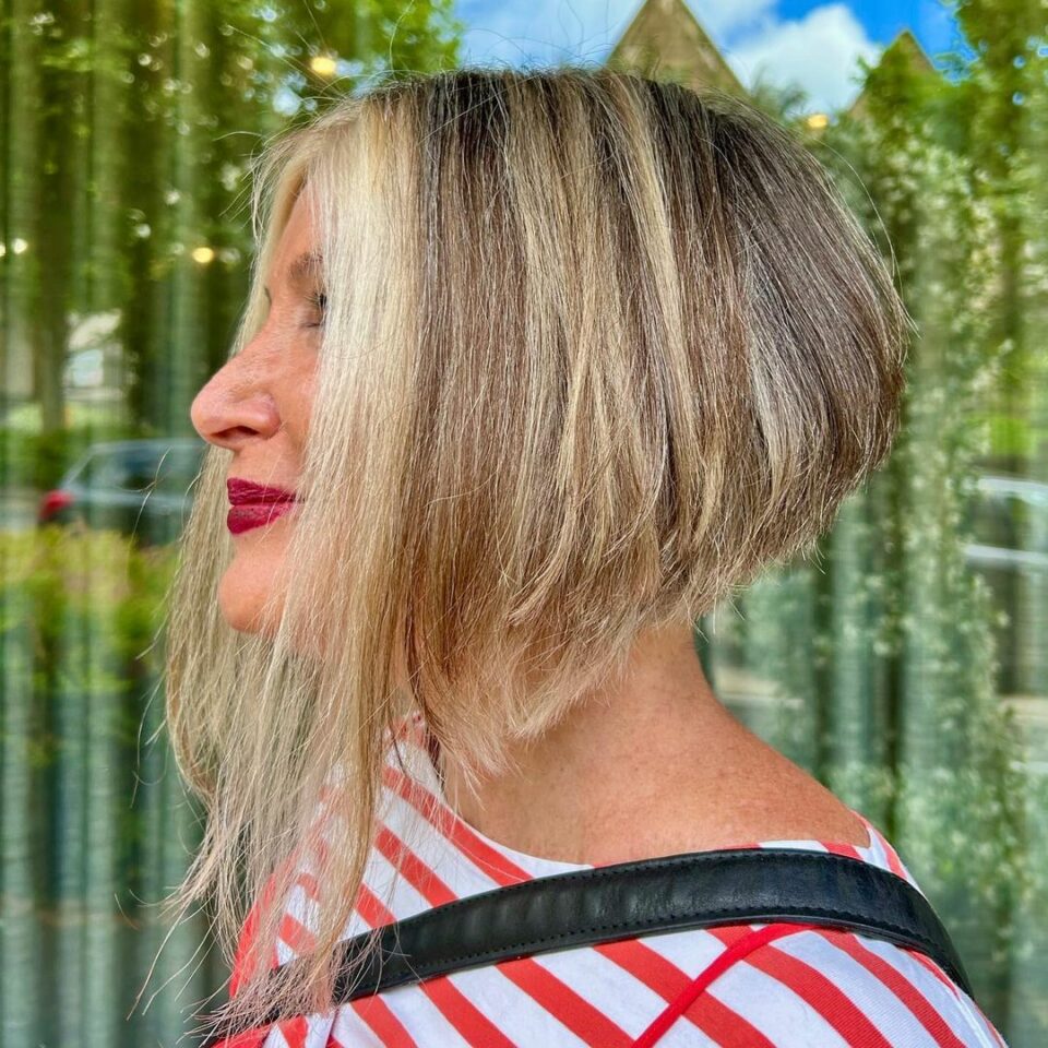 11 Rejuvenating And Chic Asymmetrical Haircuts For Women Over 60