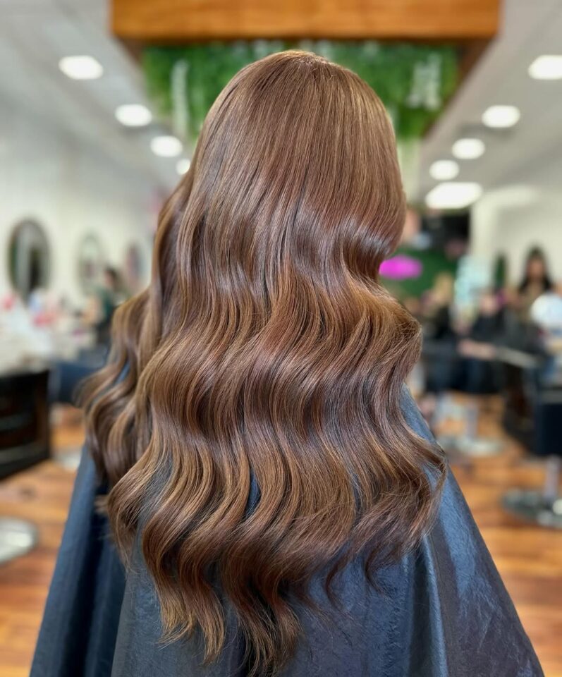 15 Impresionantes tonos de pelo castaño chocolate para un look rico y ...