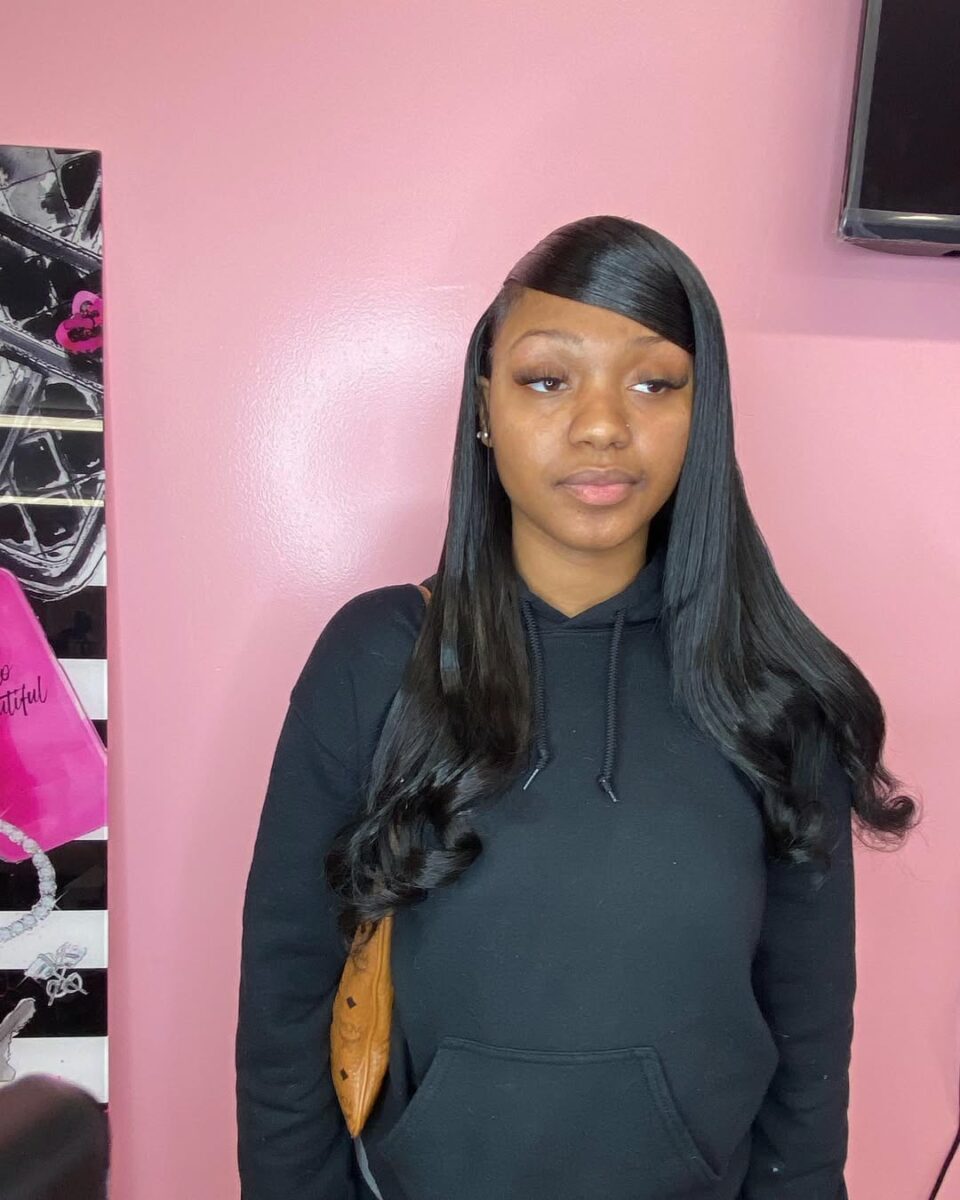 10 Fabulous Super Deep Side Part Hair Ideas You Should Save